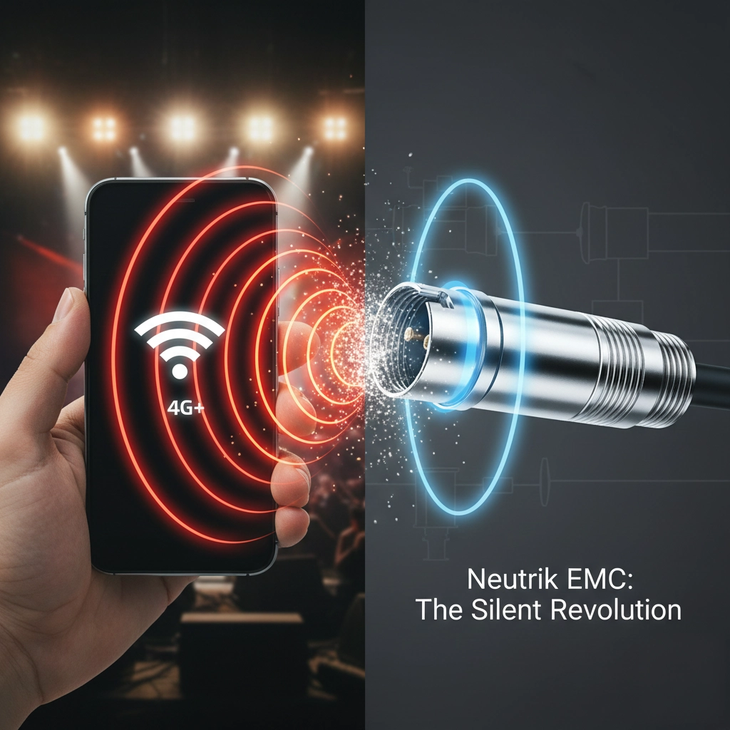 Neutrik EMC-XLR Guide: Stop RF Noise & Ground Loops - Sonetica
